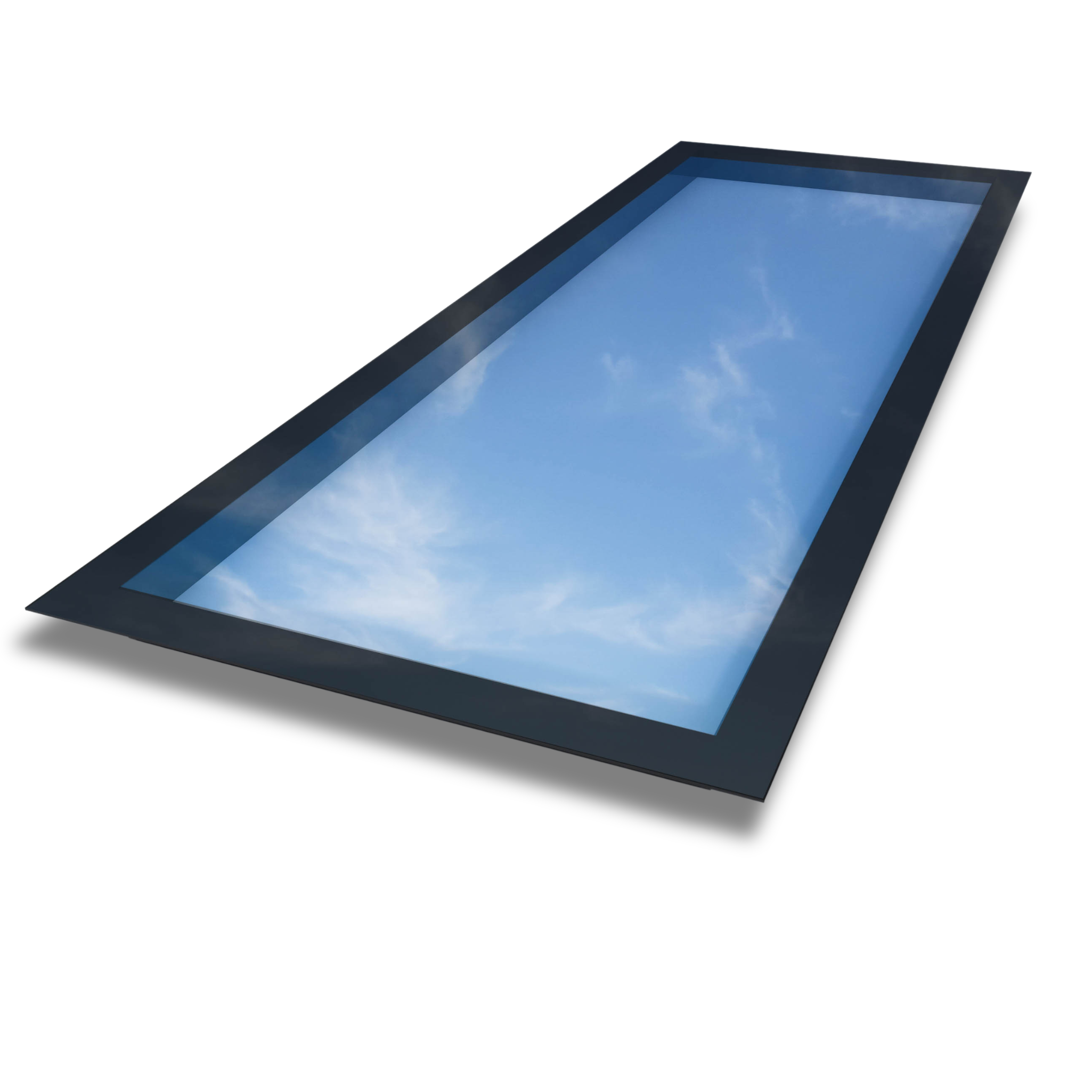 Frameless Skylight for Flat Roof - Triple Glazed | Skylight Factory