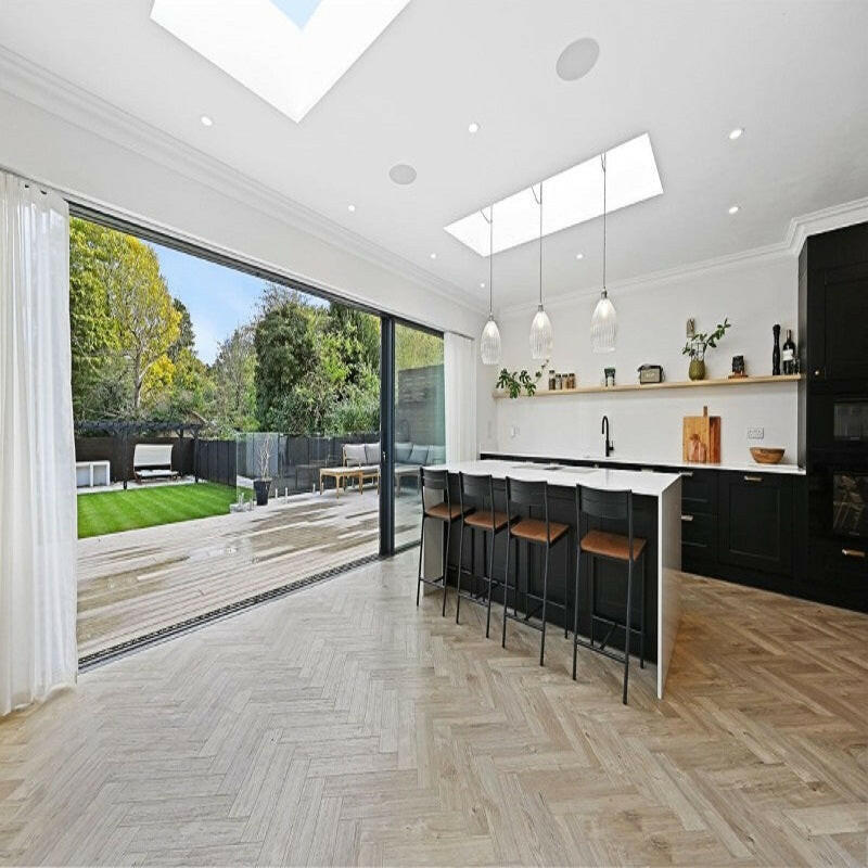 1000 x 1500 mm Frameless Skylight for Flat Roof - Triple Glazed ...