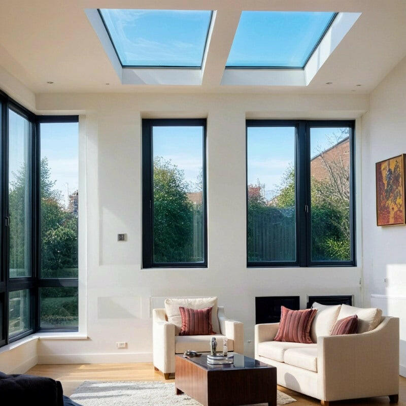 Frameless Skylight for Pitched Roof - Triple Glazed | Skylight Factory